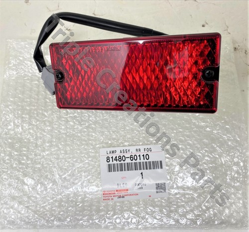 Genuine Toyota 81480-60110 Lamp Assy Rear Fog 8148060110 OEM | eBay