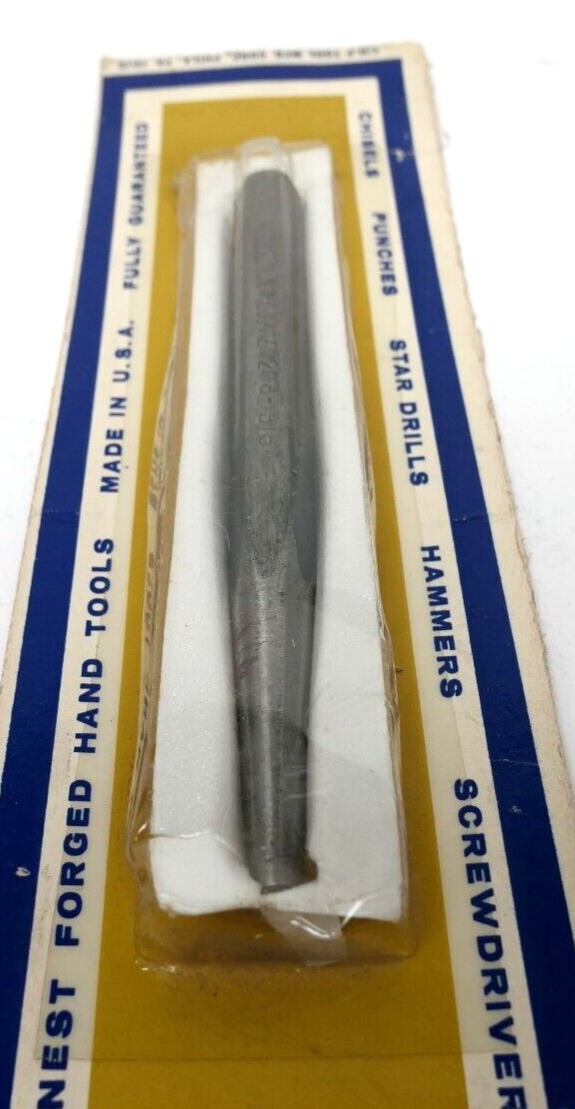 RARE Vintage H-P Tool Blue Line 3/8" Solid Punch Hand Tool BP208 5 ...