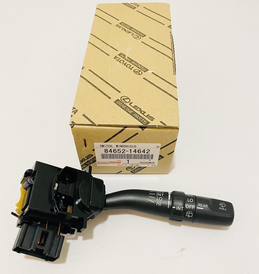 NEW GENUINE TOYOTA 4RUNNER FJ WINDSHIELD WIPER CONTROL SWITCH 84652 ...