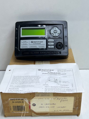 NOTIFIER N-ANN-80 LCD ANNUNCIATOR BLACK | eBay