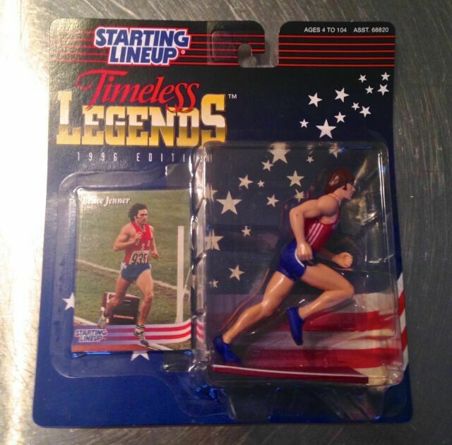 Kenner 1996 Starting Lineup Timeless Legends Bruce Jenner USA & Trading ...