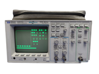 HP 54645A Oscilloscope 100 MHz 200 MSa/S w/ Agilent 54652B Modul | eBay