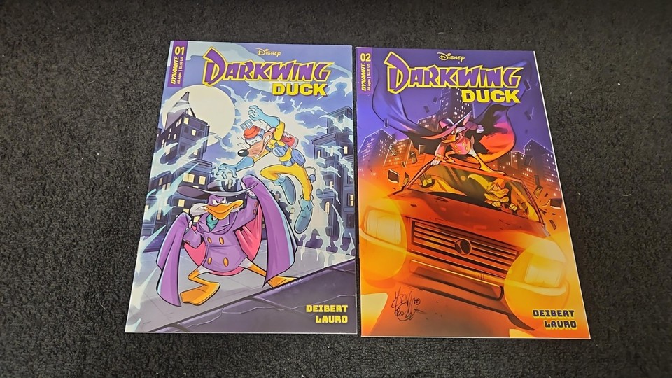 2023 DYNAMITE ENTERTAINMENT DARKWING DUCK VARIANT SET #1-4 NM UNREAD ...