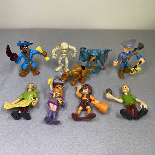 Scooby Doo PIRATE CREW Mystery Mates Figures Fred Scooby Shaggy mummy ...