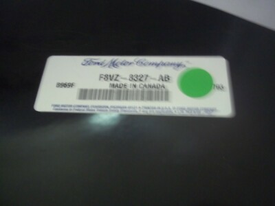 GENUINE FORD AIR DEFLECTOR PART NUMBER F8VZ-8327-AB | eBay