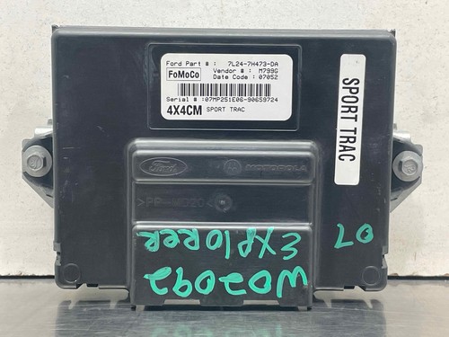 2007 Ford Explorer Sport Trac 4.6L Transfer Case Control Module 7L24 ...