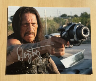 DANNY TREJO HAND SIGNED 8x10 PHOTO ACTOR LEGEND AUTOGRAPHED MACHETE COA ...