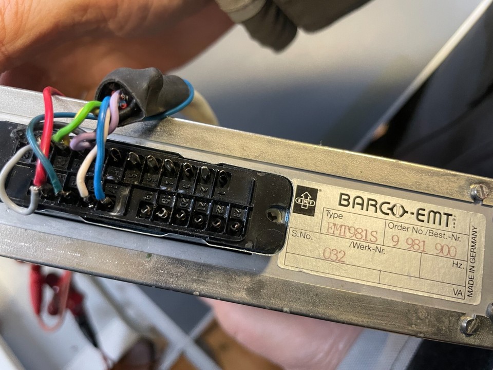 EMT 981S Remote Control for EMT 981 CD Player / with Connector female ...