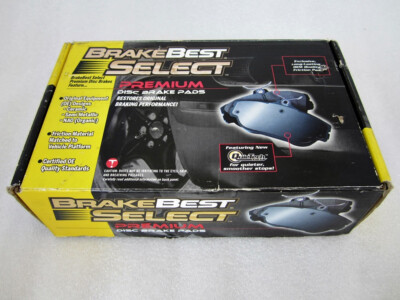 NEW BrakeBest Select Premium Ceramic Brake Pad Set Front Disc SC1092 GM ...