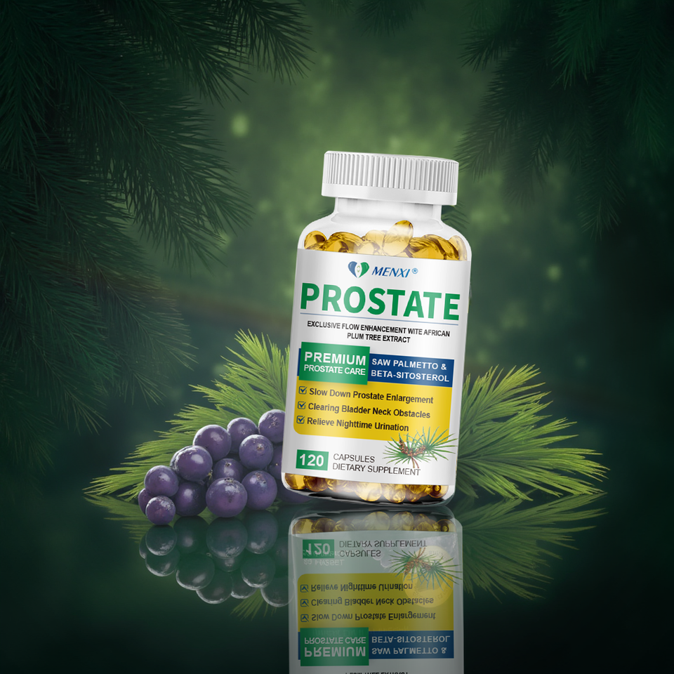 120 Grains Prostate Support Shrink Prostate Capsules Prostasan Herbal ...