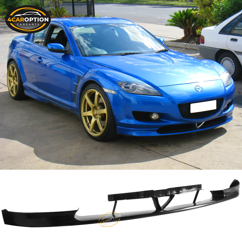 Fits 04-08 Mazda Rx8 OE Style Front Bumper Lip Spoiler Splitter PU | eBay