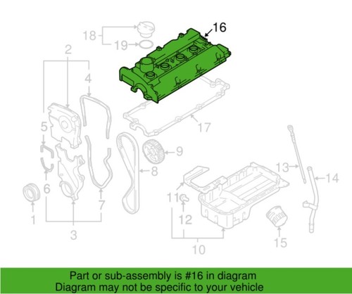 Hyundai and KIA 2241023100 Genuine OEM Valve Cover for sale online | eBay