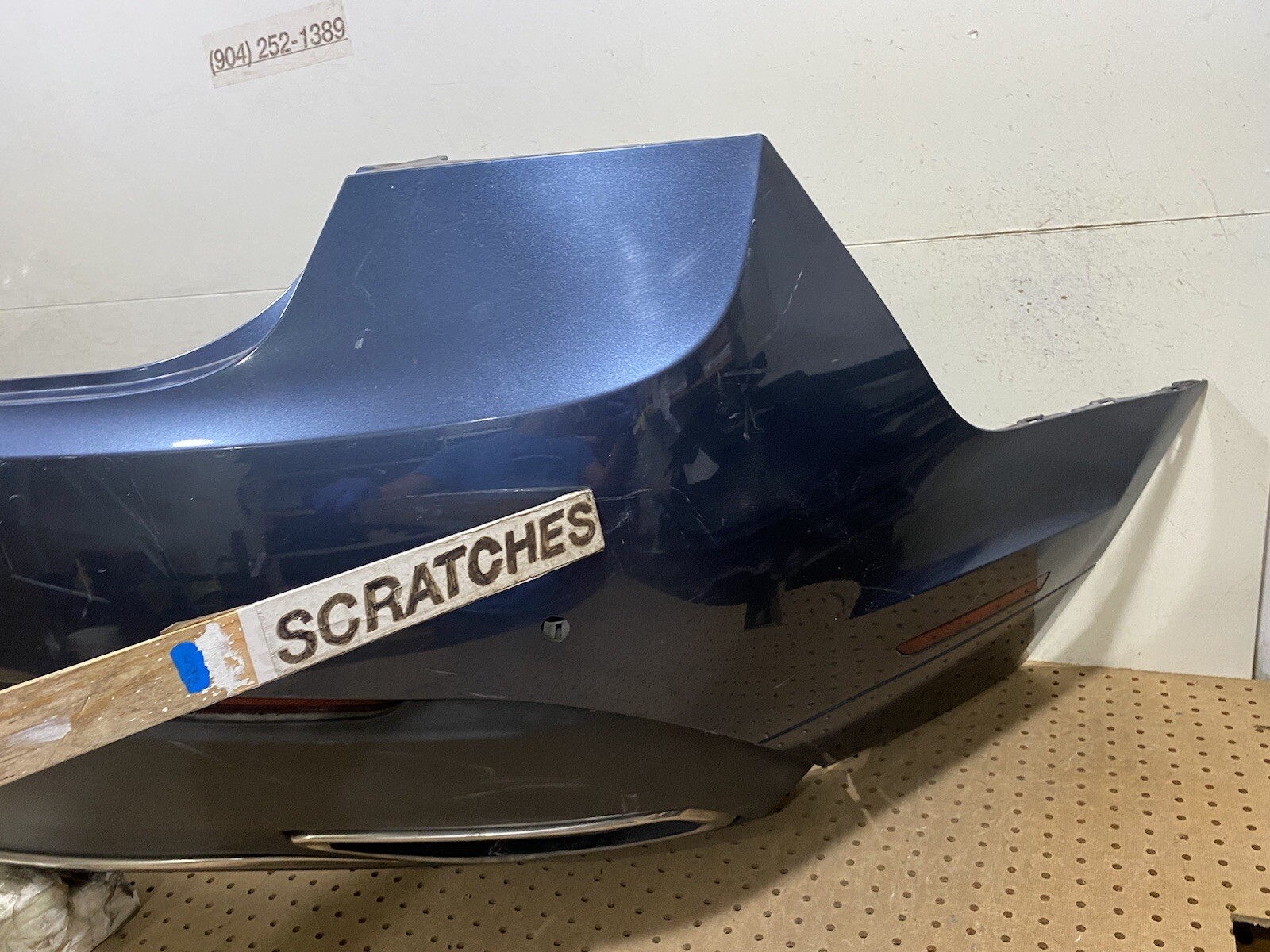 2017-2020 Lincoln MKZ Rear Bumper Cover W/ Parking Assist Sensor Holes ...