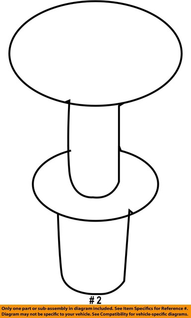 BMW 07147136172 Genuine OEM Trunk Lid Trim Rivet for sale online | eBay