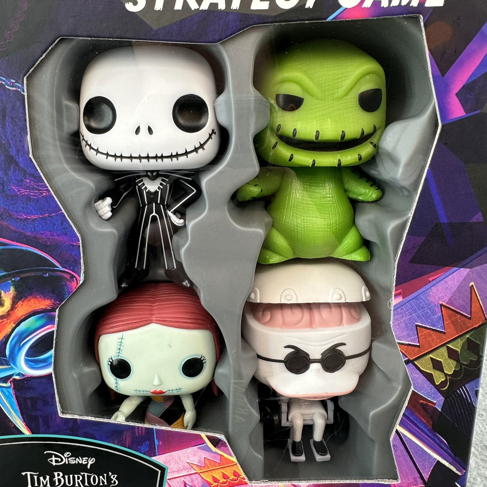 Pop Funkoverse The Nightmare Before Christmas 100 Strategy Game Disney ...