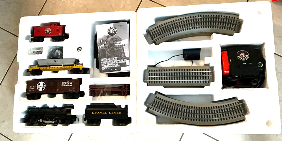 Lionel O-Gauge Electric Train N7-11027 Set Vintage 2007 Super Set Steam ...