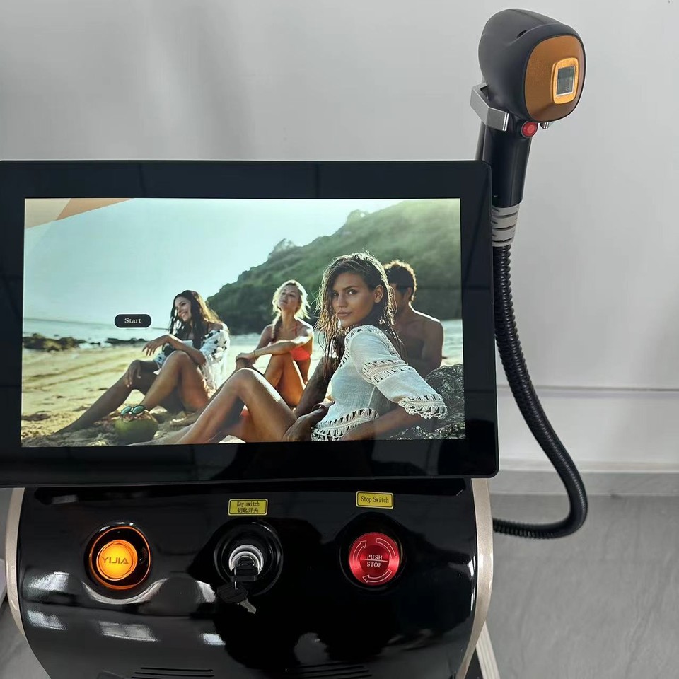 new！2025 alma soprano Ice Titanium 755 808 1064 diode laser hair ...