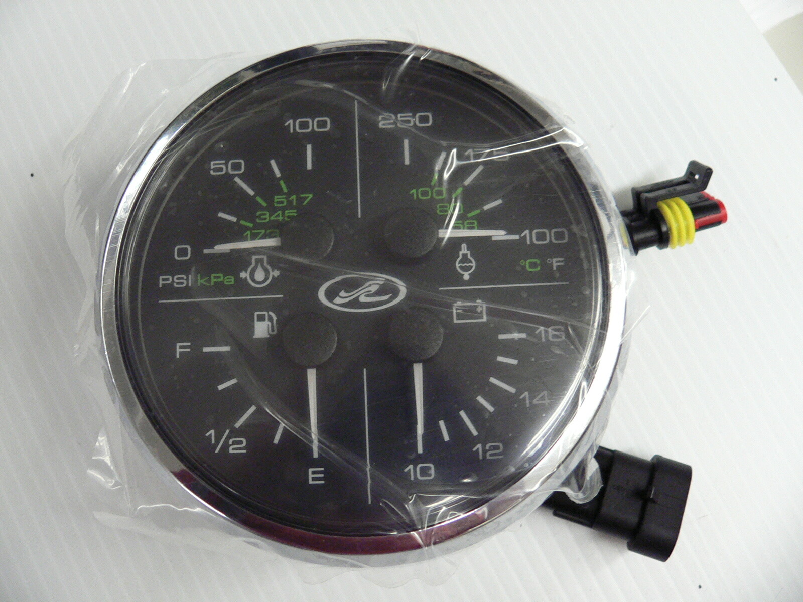 NEW OEM SEA RAY GAUGE 5' 4 IN 1 VOLT OIL | Grelly USA