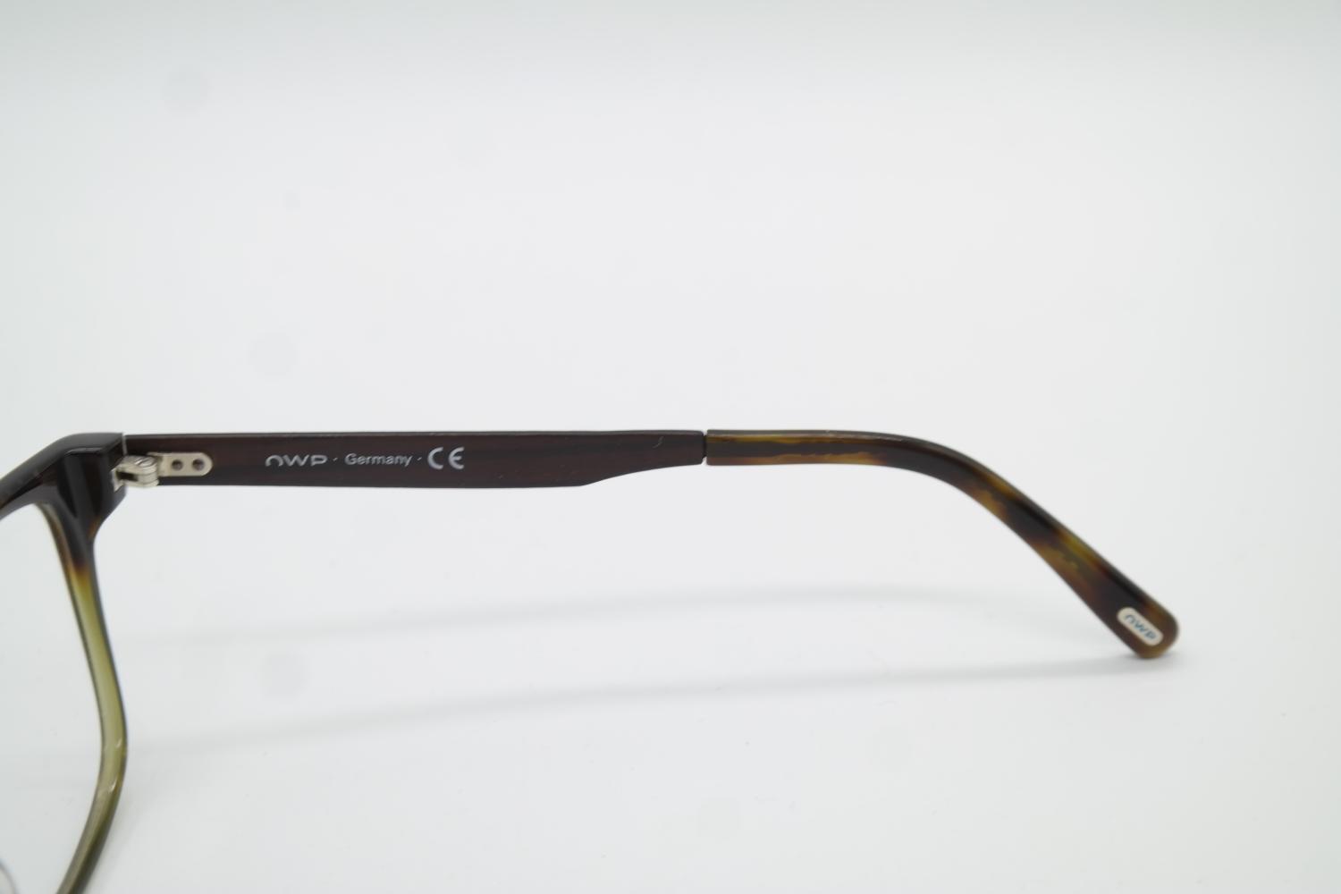Lunettes OWP 7599 Braun Vert Ovale Monture Lunettes Neuf | eBay