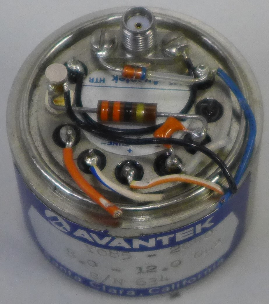 Avantek Y085-2640 Yig Tuned Oscillator 8.0 to 12.0 GHz | eBay