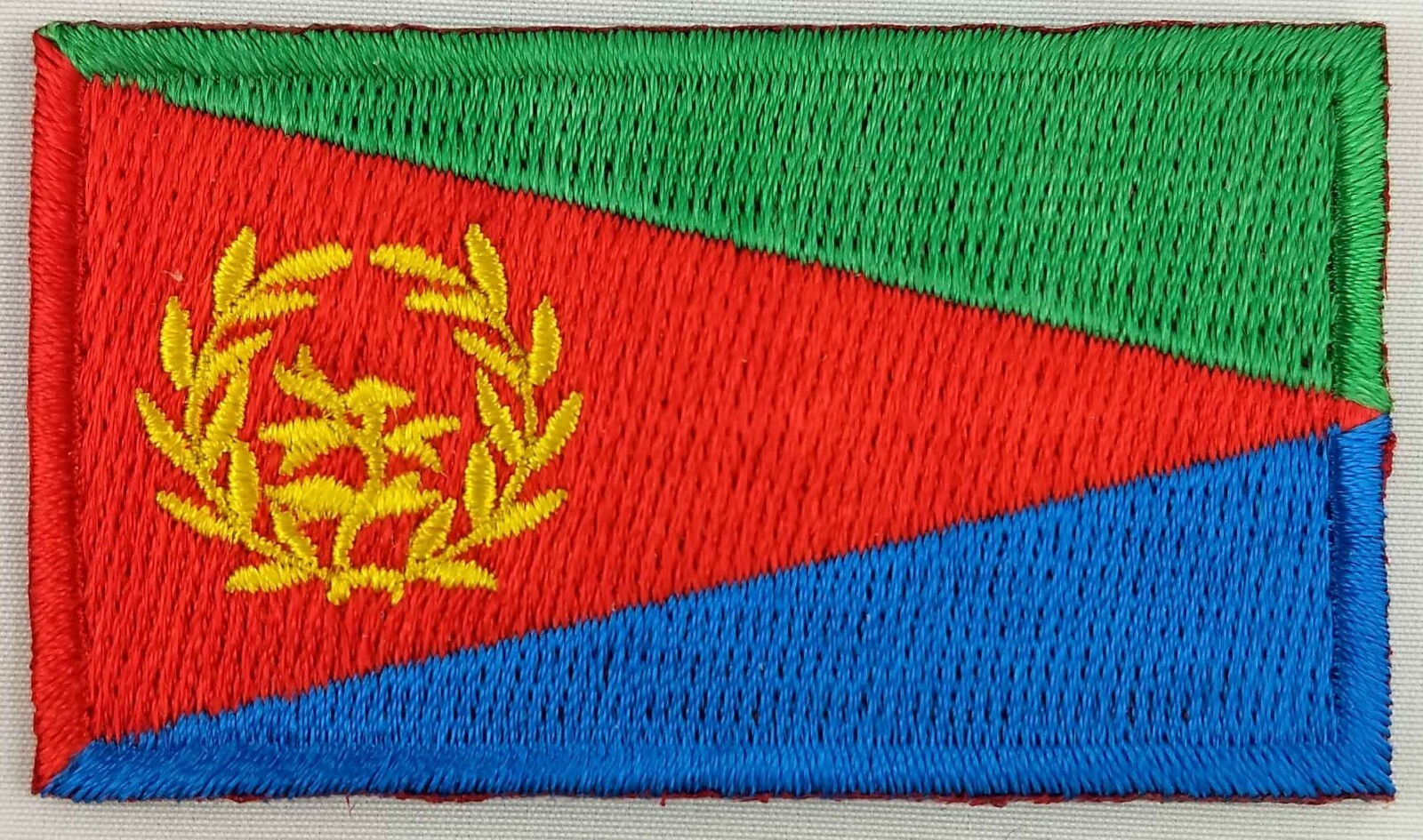 Eritrea Flag Patch Embroidered Iron On Applique Eritrean | eBay