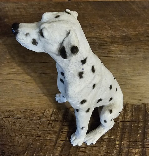Vintage Ceramic Dalmation Dog Figurine with Fire Hydrant | eBay