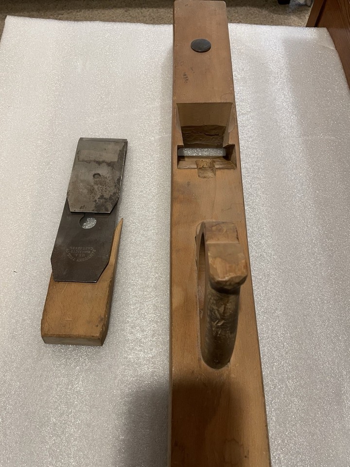 One 26 Antique Wooden Boat Plane. Made by The Sandusky Tool Company ...