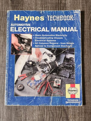 Haynes Techbook Repair Manual Automotive Electrical Manual 10420 1654 ...