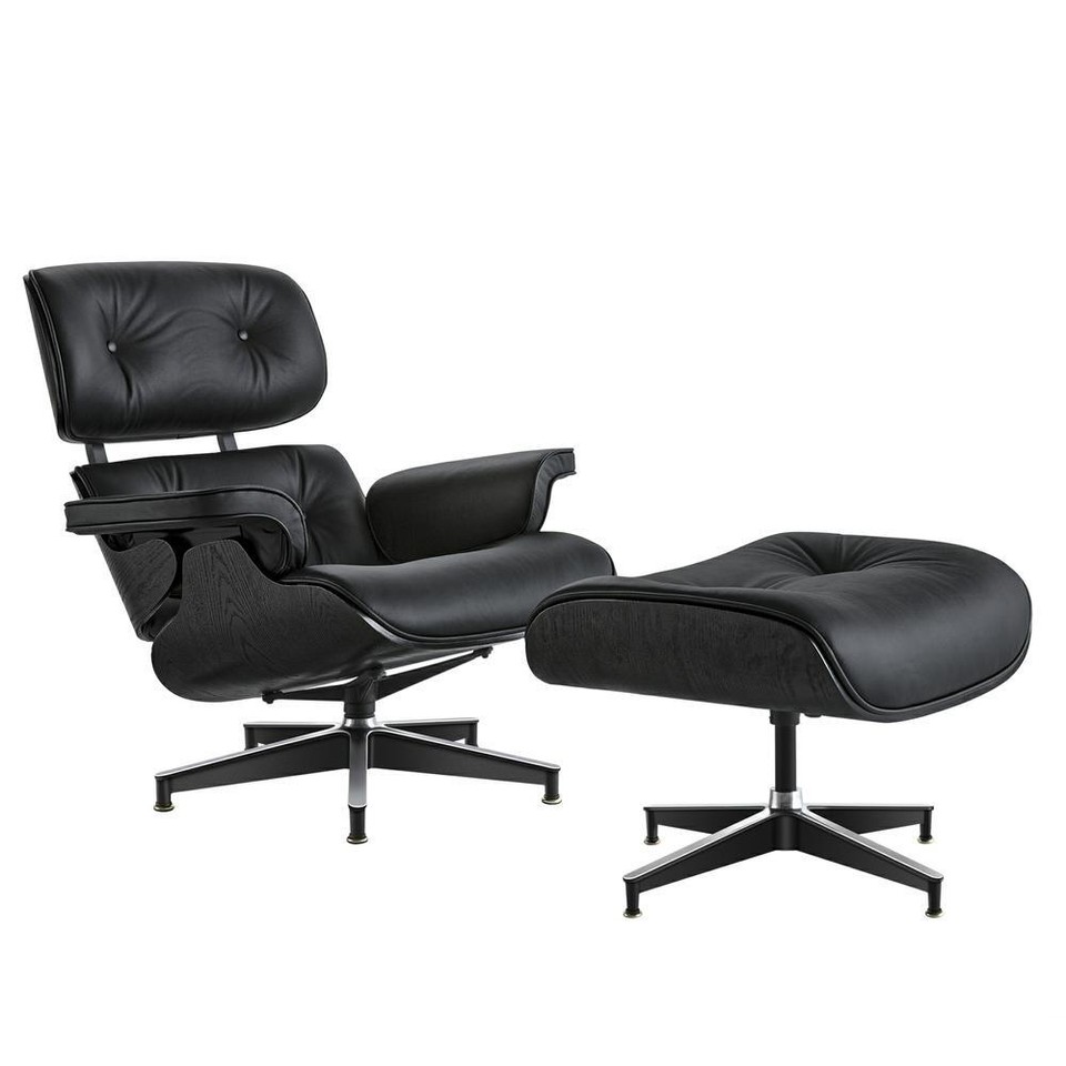 Computer Gaming Office Chair Lounge Chair and Ottoman Leather Task Desk ...