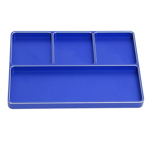RC Repair Screw Tray 4 Grids Aluminum Alloy Screw Tray With Magnetic ...