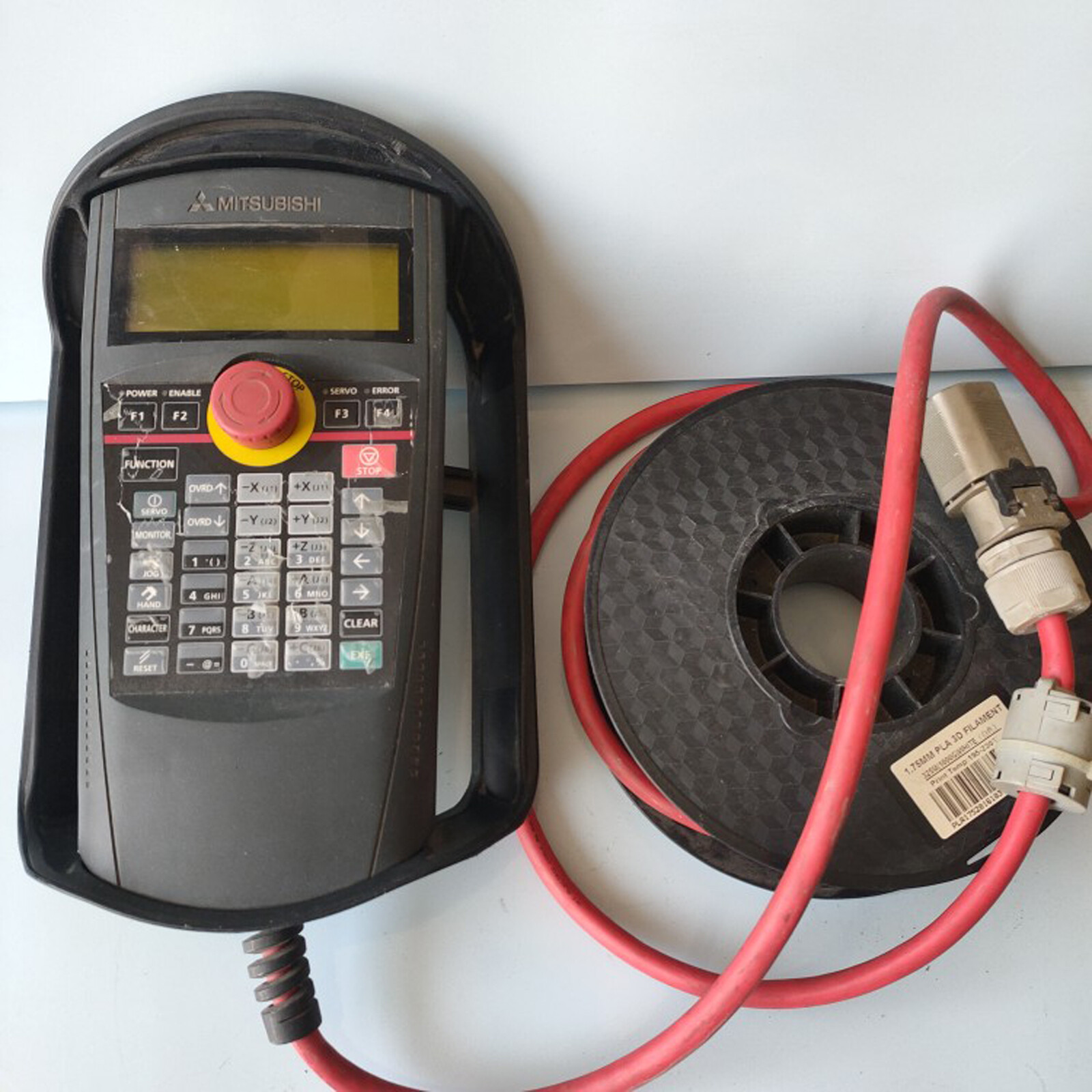 Used Mitsubishi HG1U-SB12JH-MK1382-S7 with line R32TB teach pendant | eBay