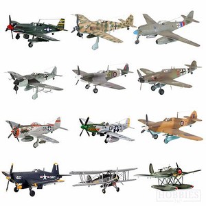 Revell Model Kits Segunda Guerra Mundial avión avión Spitfire huracán ...