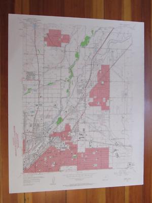 Commerce City Colorado 1961 Original Vintage USGS Topo Map | eBay
