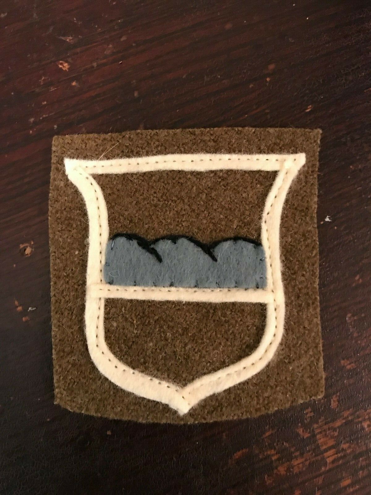 WWI US Army 80th Division Blue Ridge patch wool felt AEF | eBay