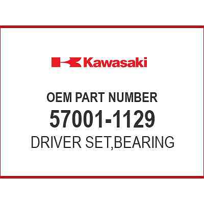 Kawasaki DRIVER SET,BEARING 57001-1129 OEM NEW | eBay