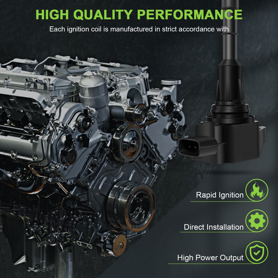 6 For 2014-2014 Infiniti Q50 3.7L V6 Ignition Coil & Spark Plug | eBay