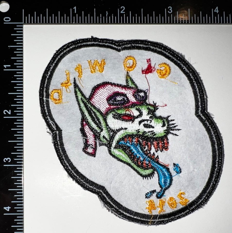 USAF 36th Fighter Squadron Flying Fiends Glo Wild 2014 Patch | eBay