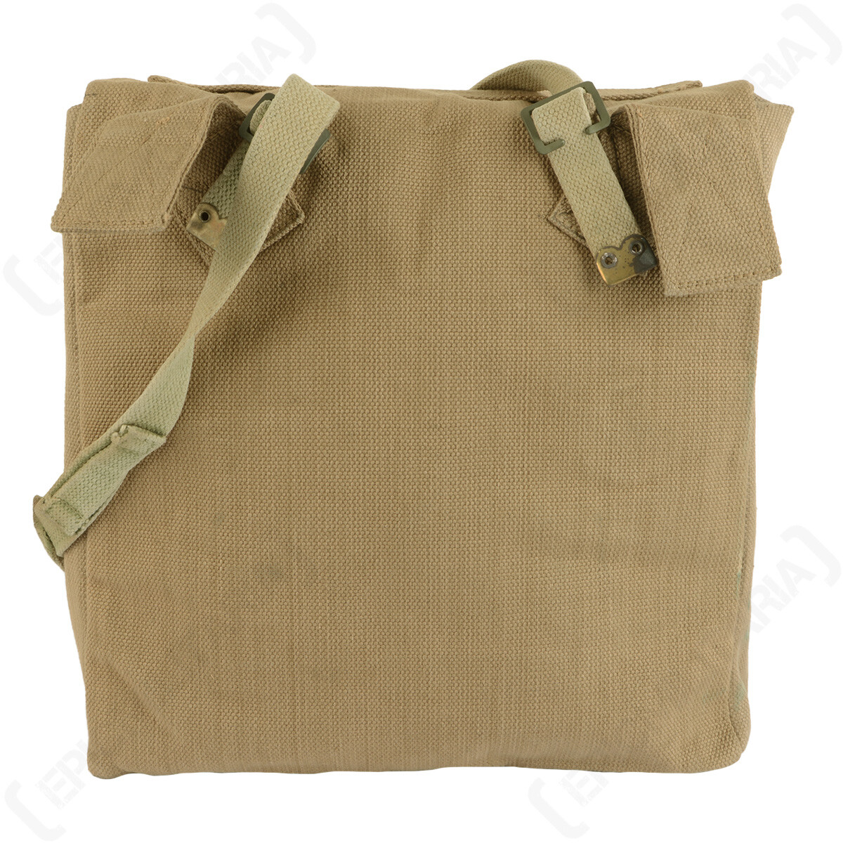 British 37 Pattern Large Pack in Khaki Canvas Webbing - Military Army ...