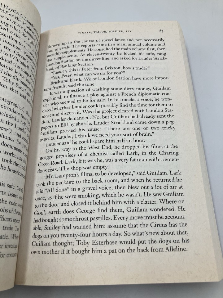 John le Carré 3 Book Lot Penguin Paperbacks George Smiley Tinker Tailor ...