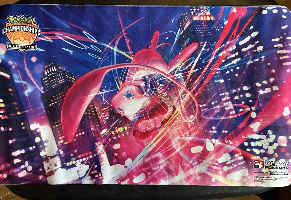 Pokemon 2022 Regional Championships Mew Fusion Strike Playmat | eBay