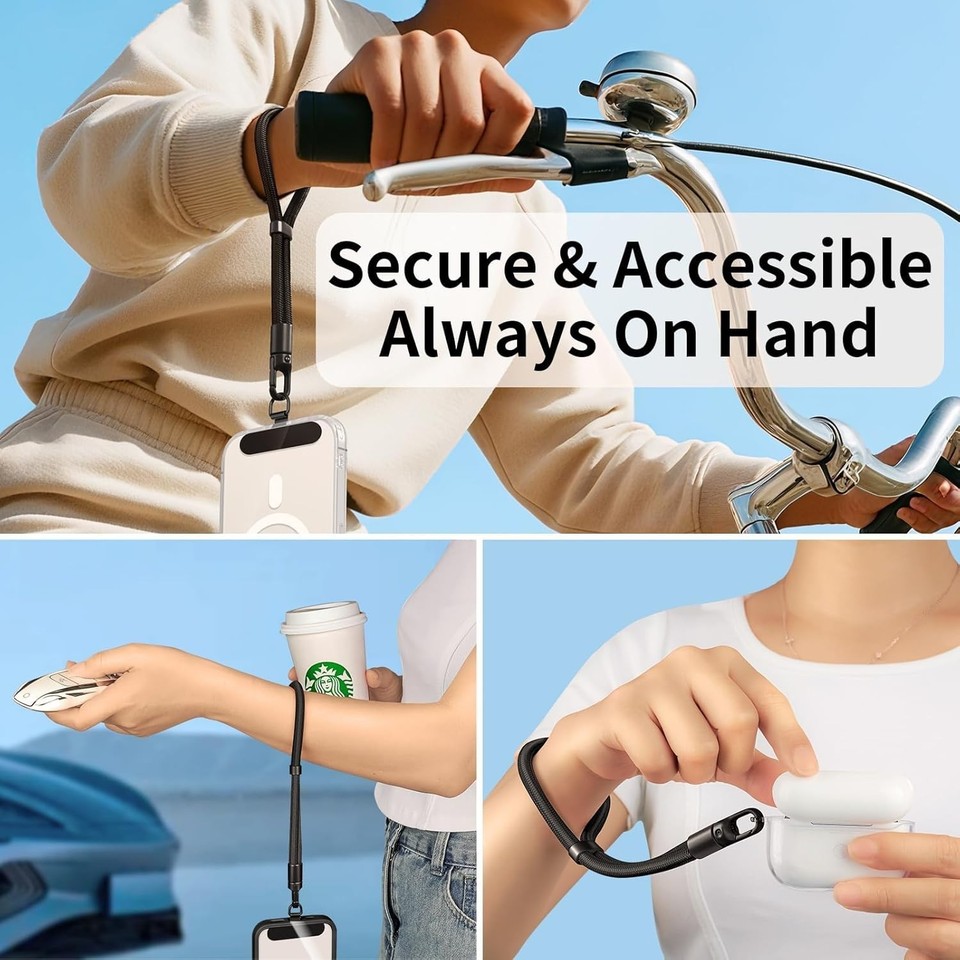 Universal Hand Wrist Strap Lanyard Multifunctional Cell Phone Patch ...