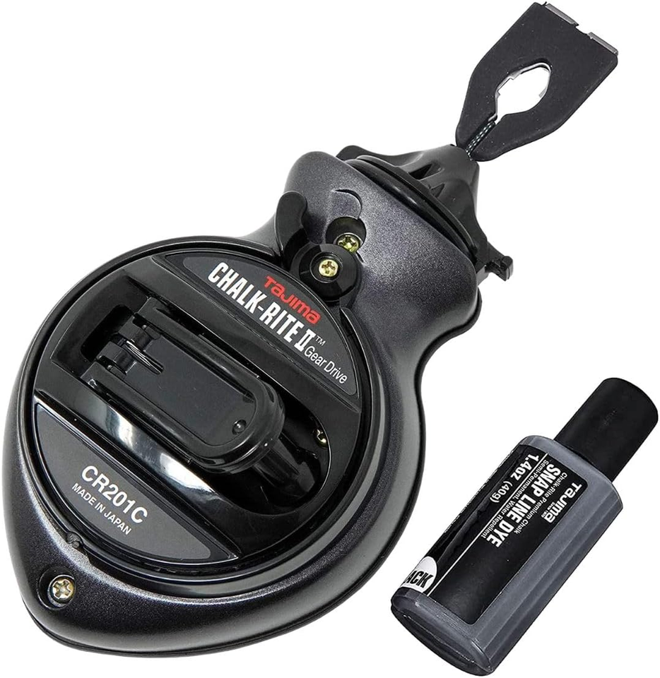 Chalk Line - Chalk-Rite II Chalk Box with Extra Bold 1mm Snap Line ...