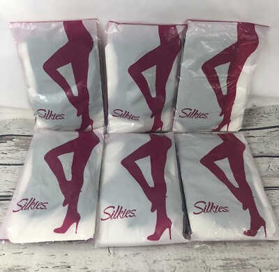 Silkies 921028 Black Classic Ribbed Trouser Socks Regular - 6 Packs | eBay
