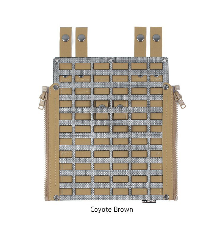 Tactical SS Style Molle Back Panel For Lv119 Overt Tegris Military Gear ...