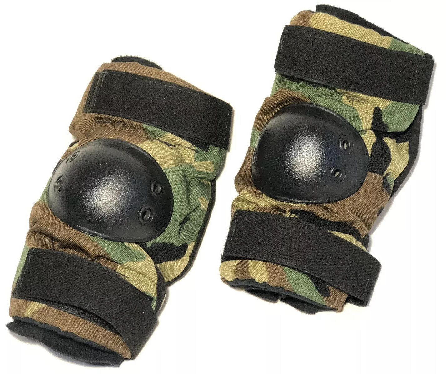 NEW BIJAN'S M WOODLAND BLACK HARD CAP USMC US MILITARY TACTICAL ELBOW ...