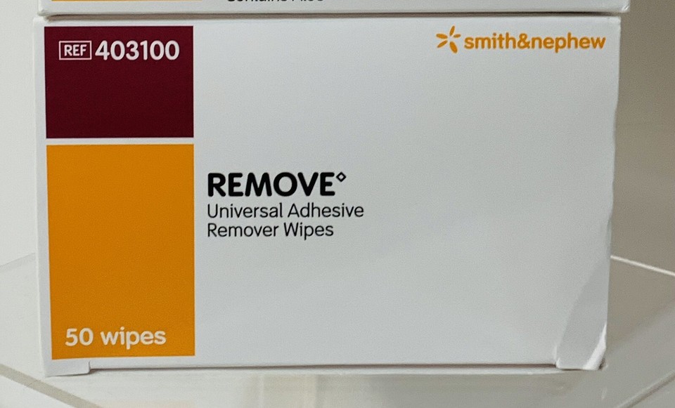 Smith & Nephew REMOVE Universal Adhesive Remover Wipes 403100 1BX/50EA ...