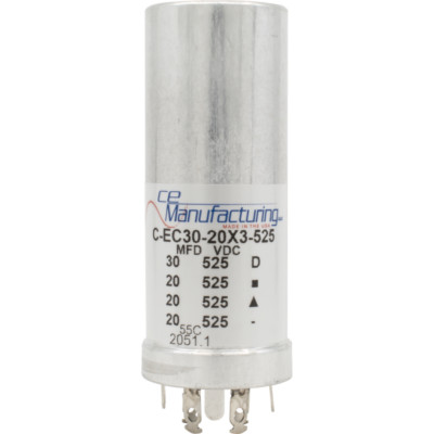 Capacitor, CE Mfg., 525V, 30/20/20/20 μF | eBay
