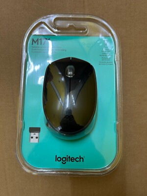 Logitech M171: Wireless Black Mouse for PC & Mac - USB Receiver (NEW ...