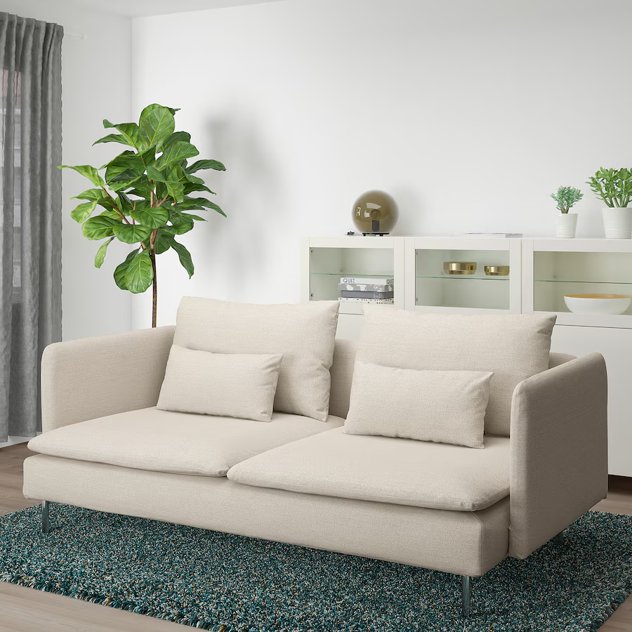 Ikea Soderhamn 3 seater sofa & armrest full cover set NEW Gunnared ...