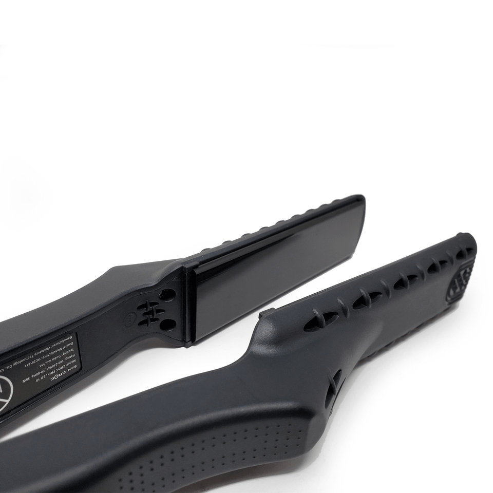 CROC LED Black Titanium Flat Iron 1" | eBay